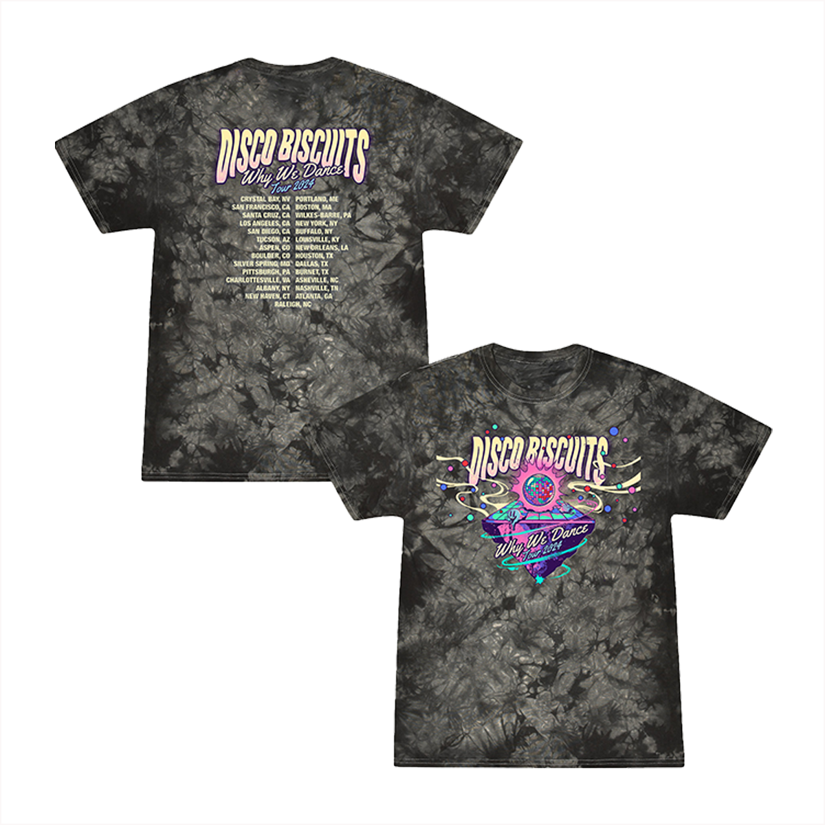 Why We Dance 2024 Tour Tee – Disco Biscuits